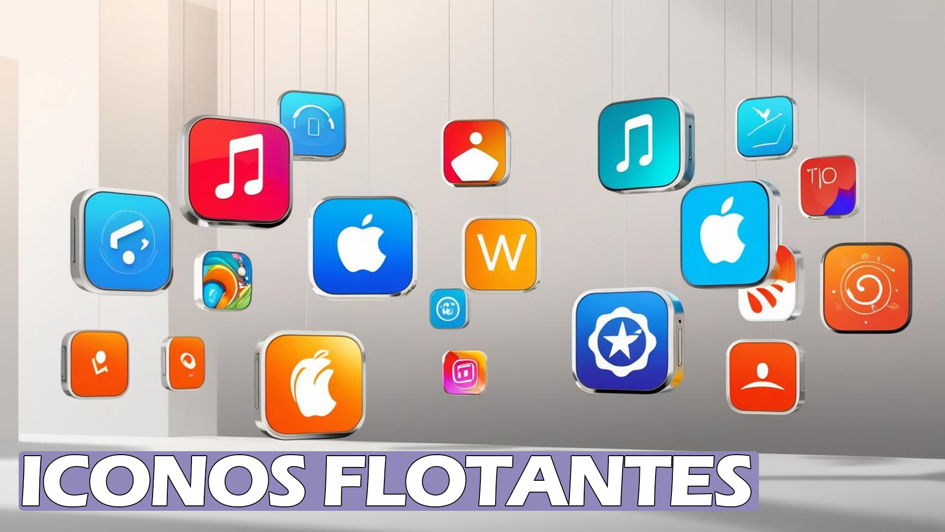 Aplicación que Permite que los Íconos del iPhone Flotante: Innovación ...